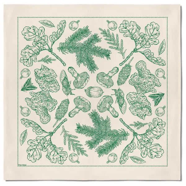 Botanical Forest Bandana - SymbiOp Garden Shop