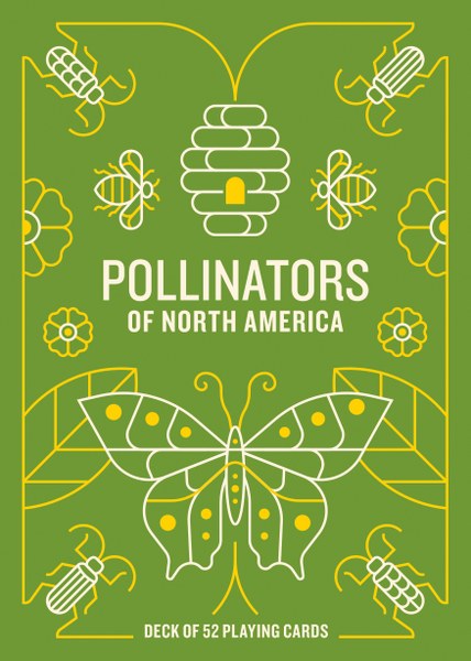 Pollinators of North America Deck of 52 Playing Cards - SymbiOp Garden Shop