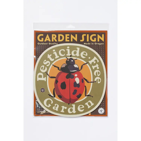 Garden Sign-Pesticide Free Garden - SymbiOp Garden Shop