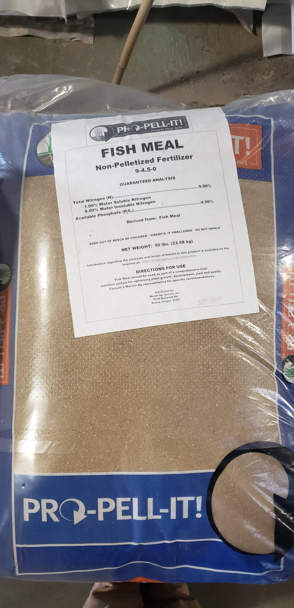 Fish Meal ProPell Fertilizer - SymbiOp Garden Shop