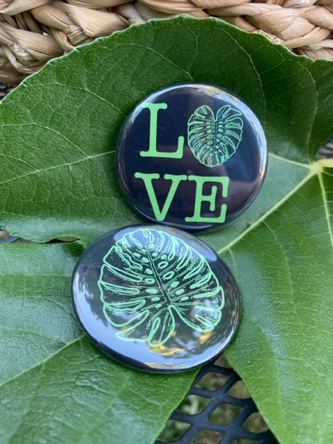 Monstera Leaf Magnet CC - SymbiOp Garden Shop