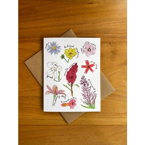Wildflower Bouquet Card - SymbiOp Garden Shop